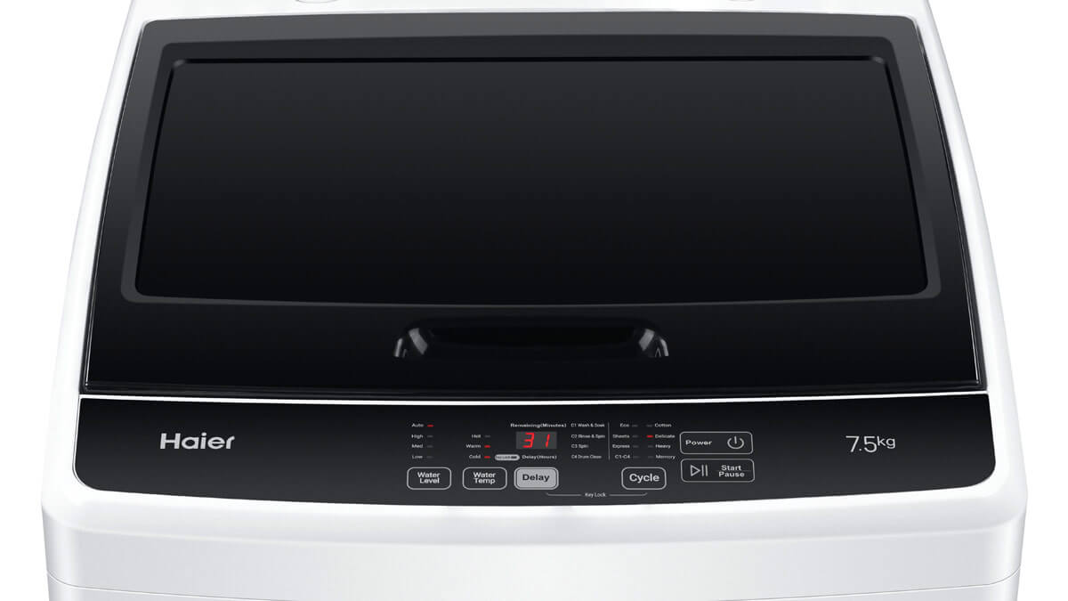 Top Loader Washing Machine, 7.5kg | Haier Australia