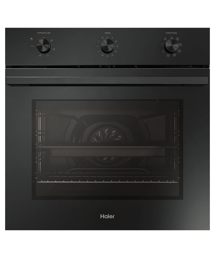 60cm 300 Series Built in Oven, 7 Function - HWO60S7MB4 | Haier Australia