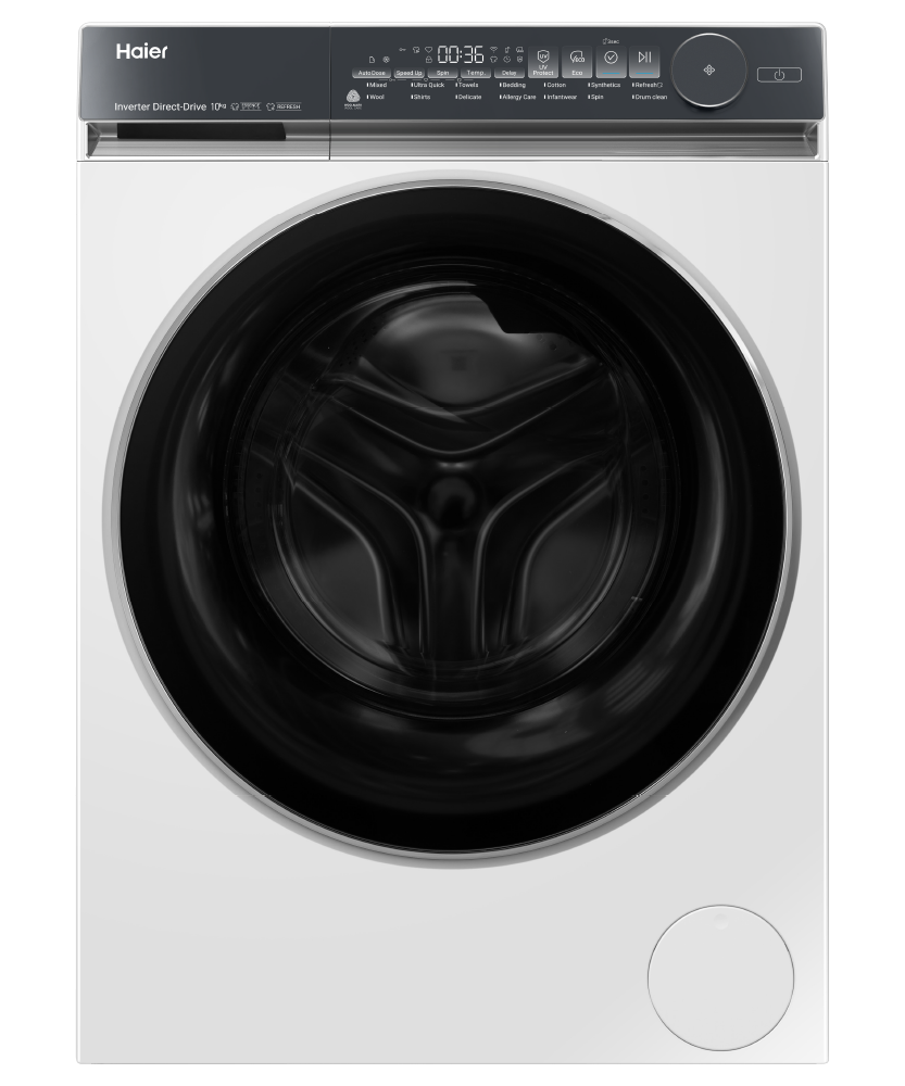 10kg 500 Series Front Loader Washing Machine - HWF10NW1 | Haier Australia